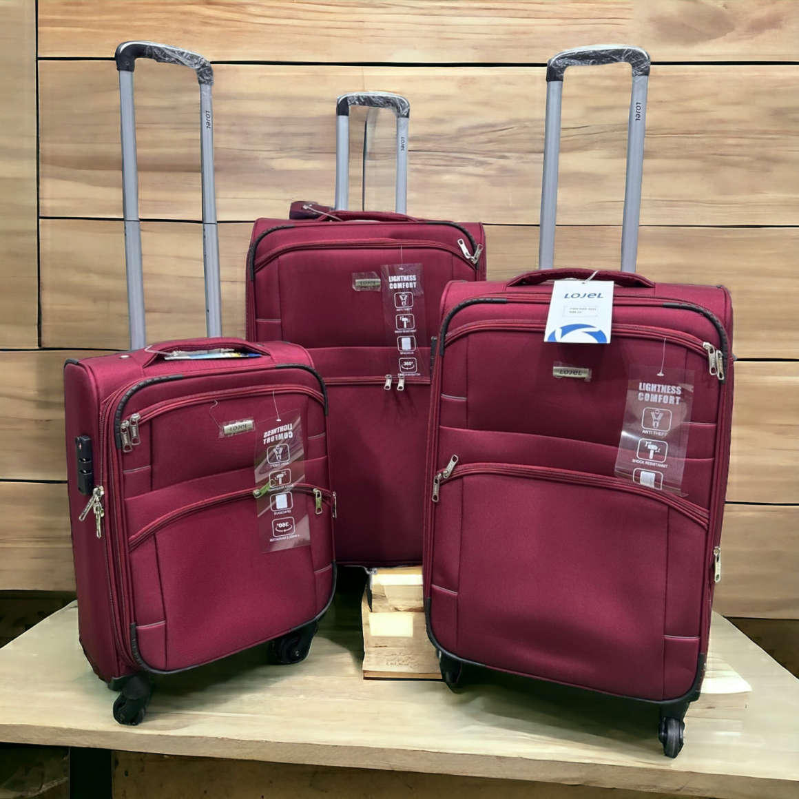 Lojel Softside Luggage 4 Wheel 360 Spinner - Alanwarbaggage