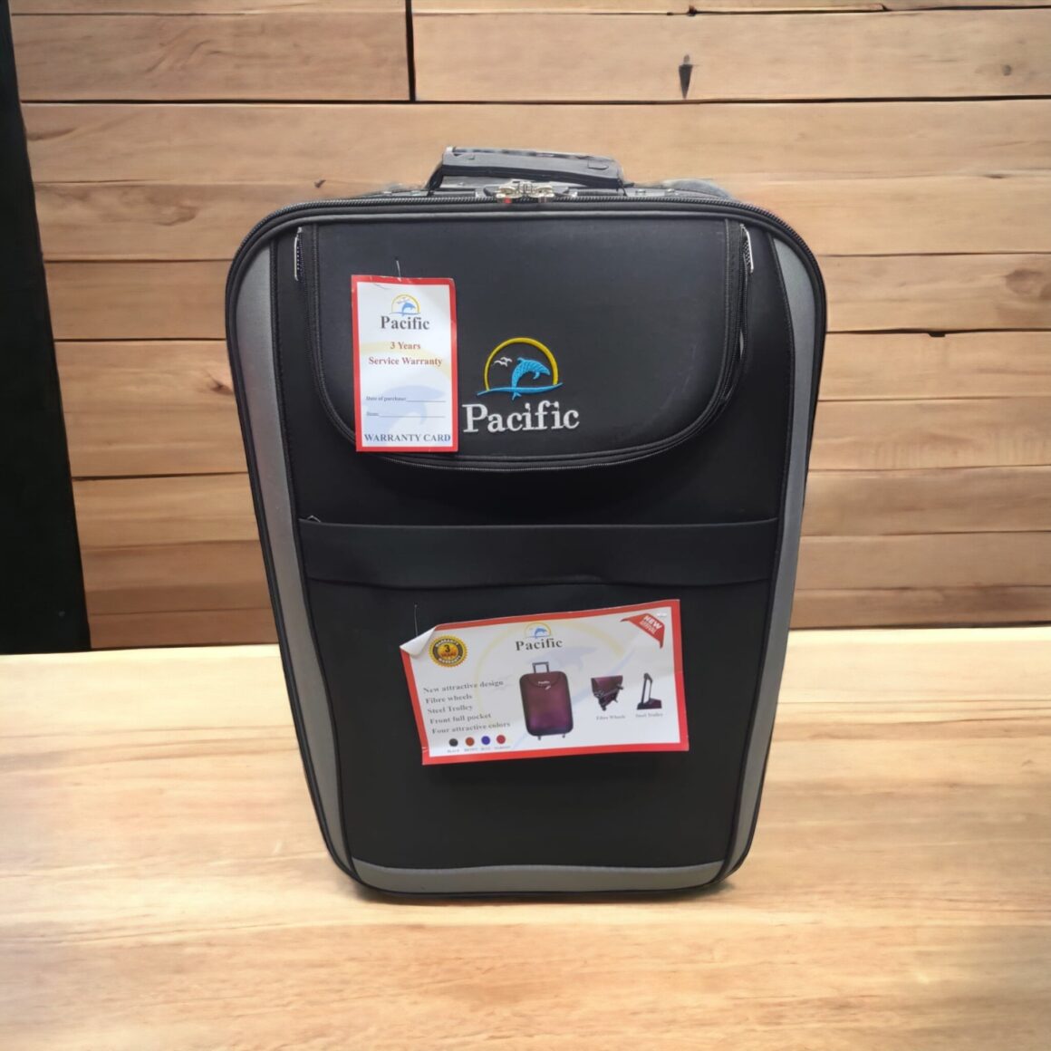 Pacific Astra Fiber Reinforced luggage Trolley Bag - Alanwarbaggage