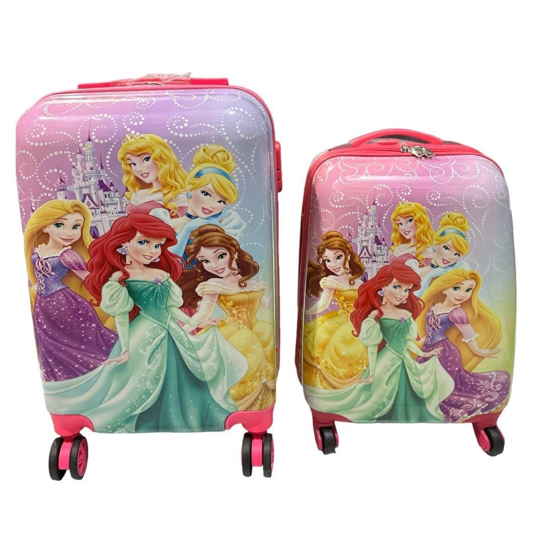 Princess Cartoon Character Trolley Small and Large - Alanwarbaggage